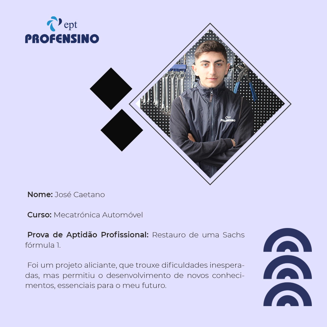𝗢 𝗝𝗼𝘀𝗲́ 𝗖𝗮𝗲𝘁𝗮𝗻𝗼 𝗲 𝗮 𝘀𝘂𝗮 𝗣𝗔𝗣 - Escola Profissional e Tecnológica Profensino